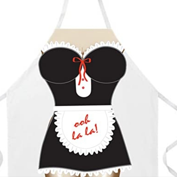 Attitude Aprons | Kitchen | 12 Attitude Aprons French Maid One Size ...